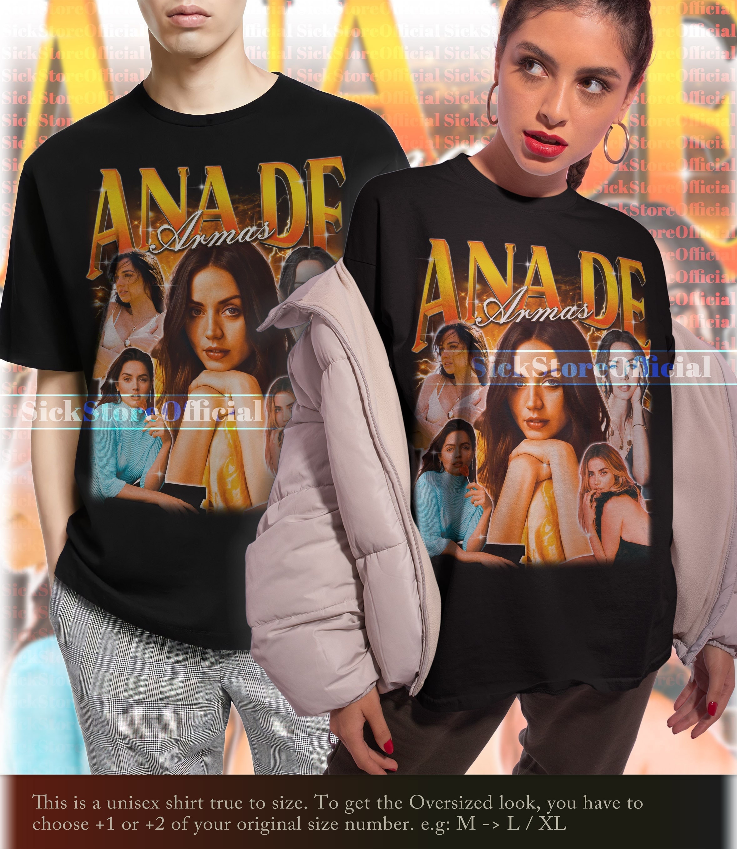 ANA DE ARMAS Vintage Shirt Ana De Armas Homage Tshirt Ana De - Etsy