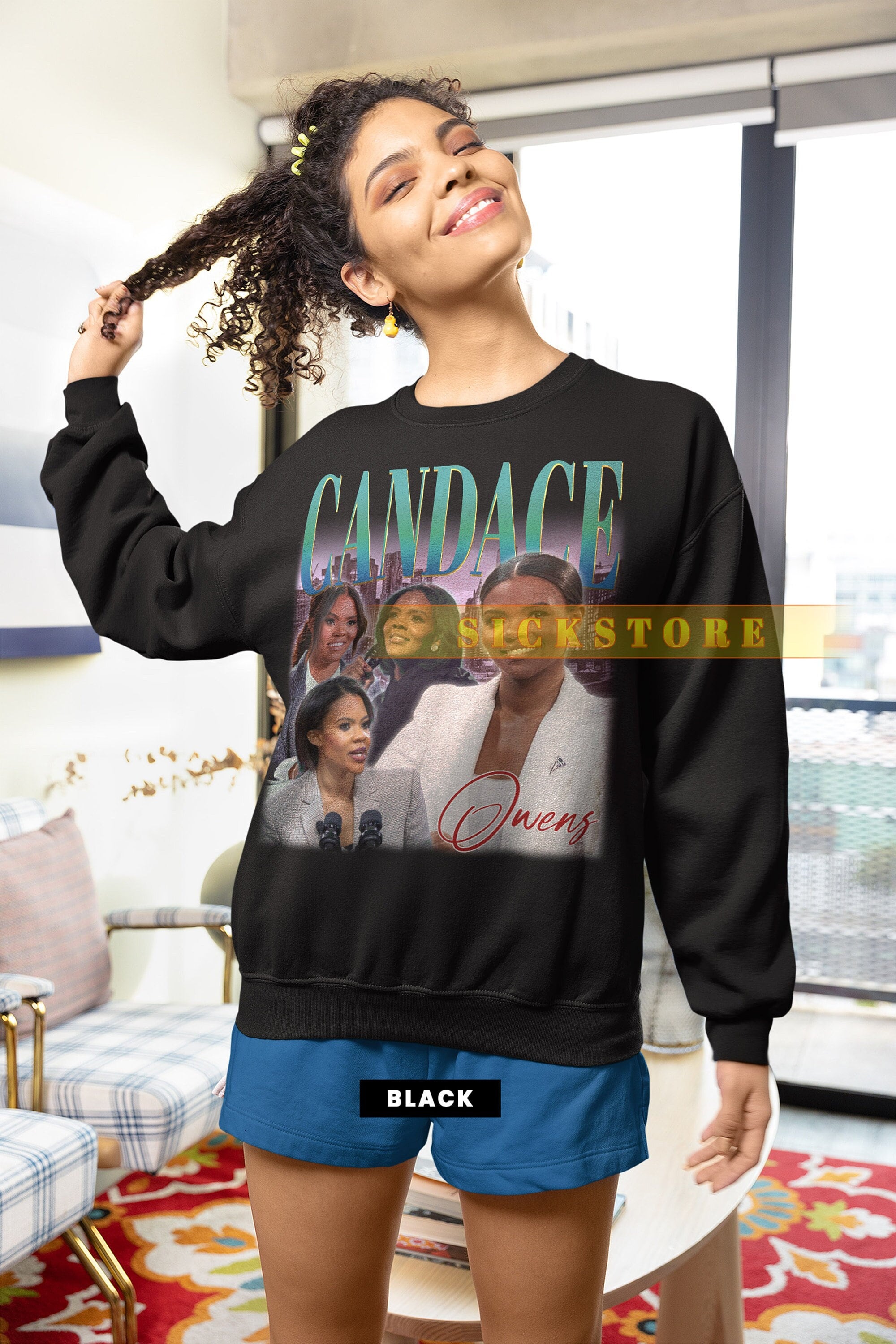 CANDACE OWENS Sweatshirt , Candace Owens Homage Tshirt, Candace Owens ...