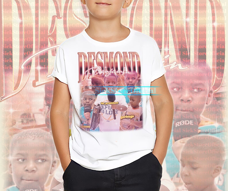 DESMOND BENJAMIN Vintage Shirt Homage Tshirt Desmond - Etsy