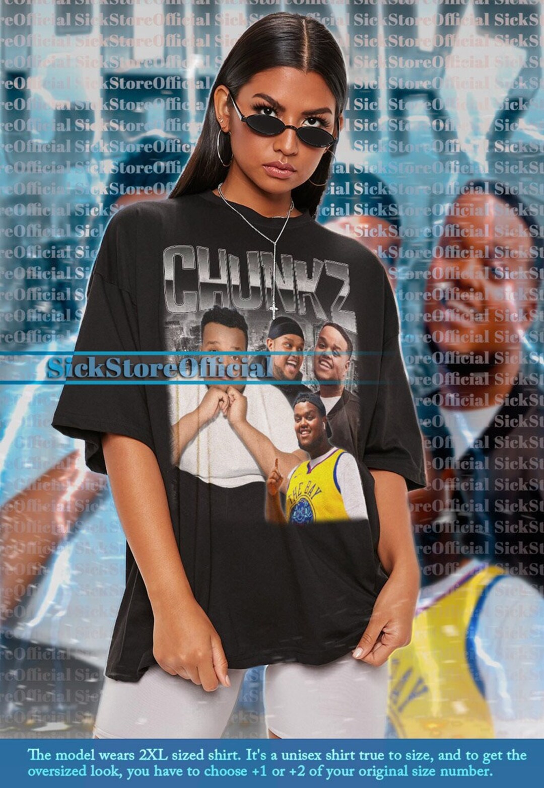 CHUNKZ Vintage Shirt, Chunkz Homage Tshirt, Chunkz Fan Tees, Chunkz ...