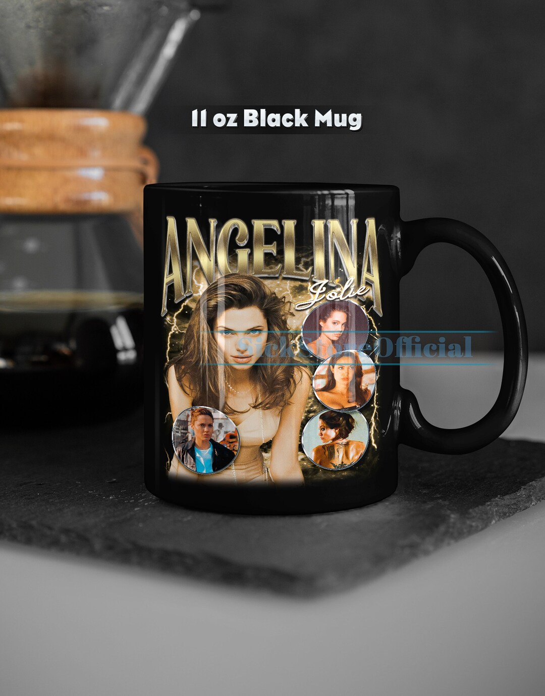 ANGELINA JOLIE Coffee Mug, Angelina Jolie Tea Mug, Angelina Jolie ...
