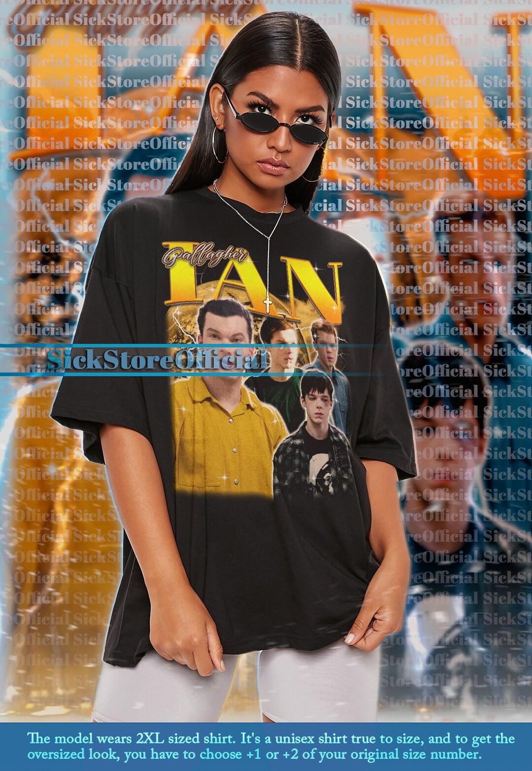 IAN GALLAGHER Shirt, Cameron Monaghan, Shameless Drama Shirt, Carl ...