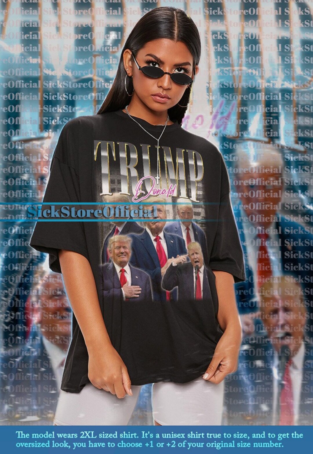 DONALD TRUMP Vintage Shirt, Donald Trump Homage Tshirt, Donald Trump ...