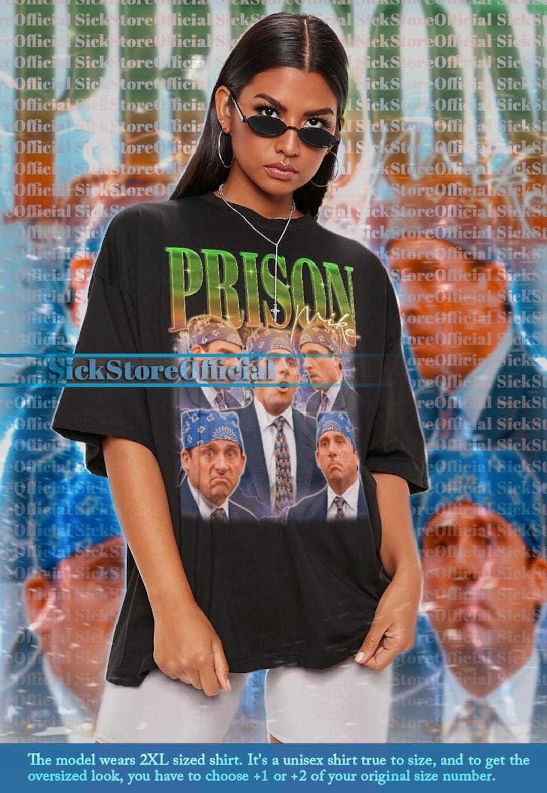 PRISON MIKE Vintage Tshirt, Prison Mike Homage Shirt, Prison Mike Fan ...