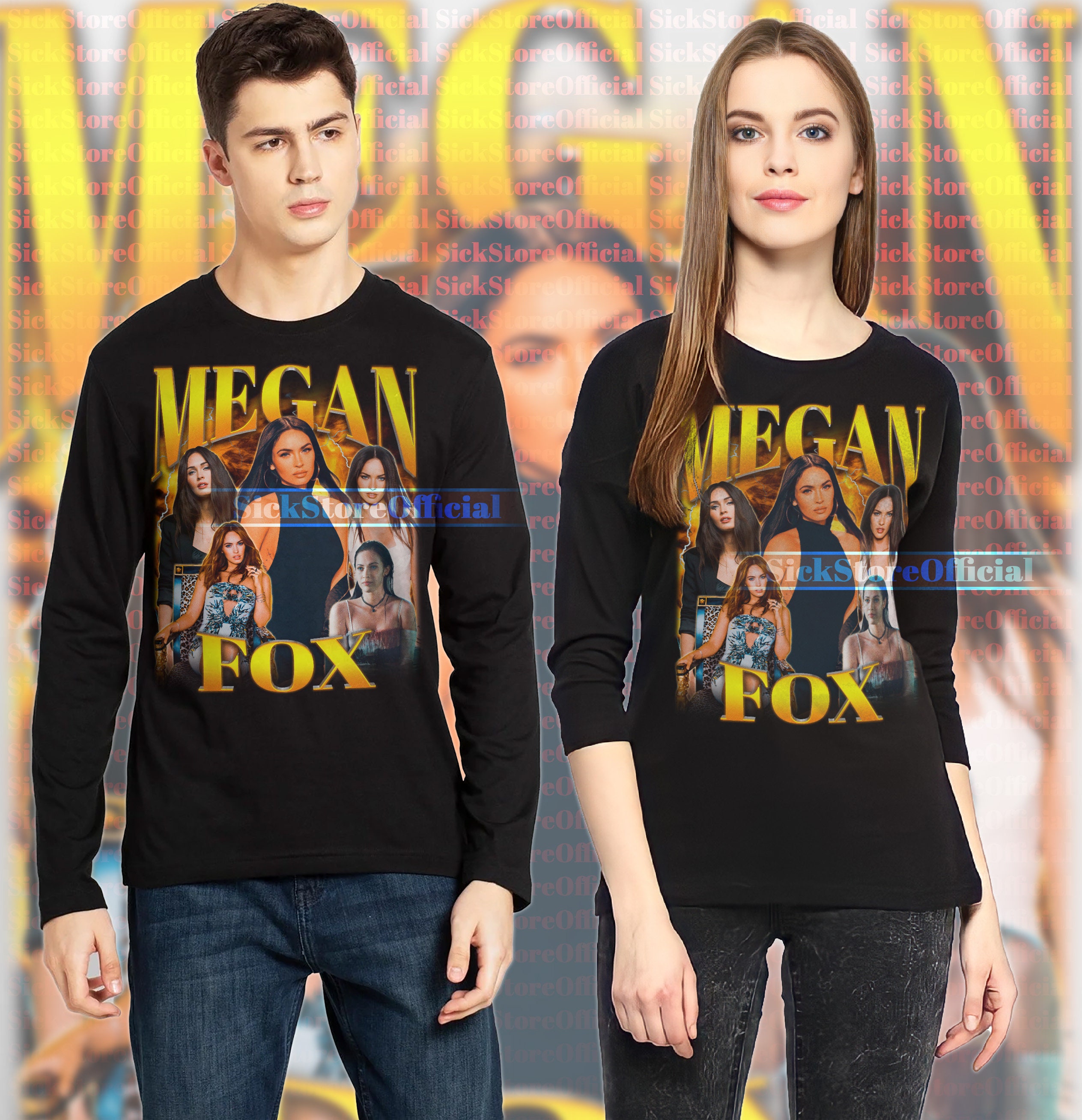 MEGAN FOX Vintage Shirt, Megan Fox Homage Tshirt, Megan Fox Fan Tees ...
