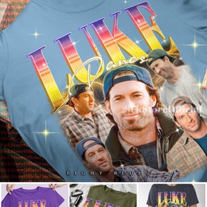 LUKE DANES Vintage Shirt, Luke Danes Homage Tshirt, Luke Danes Fan Tees ...