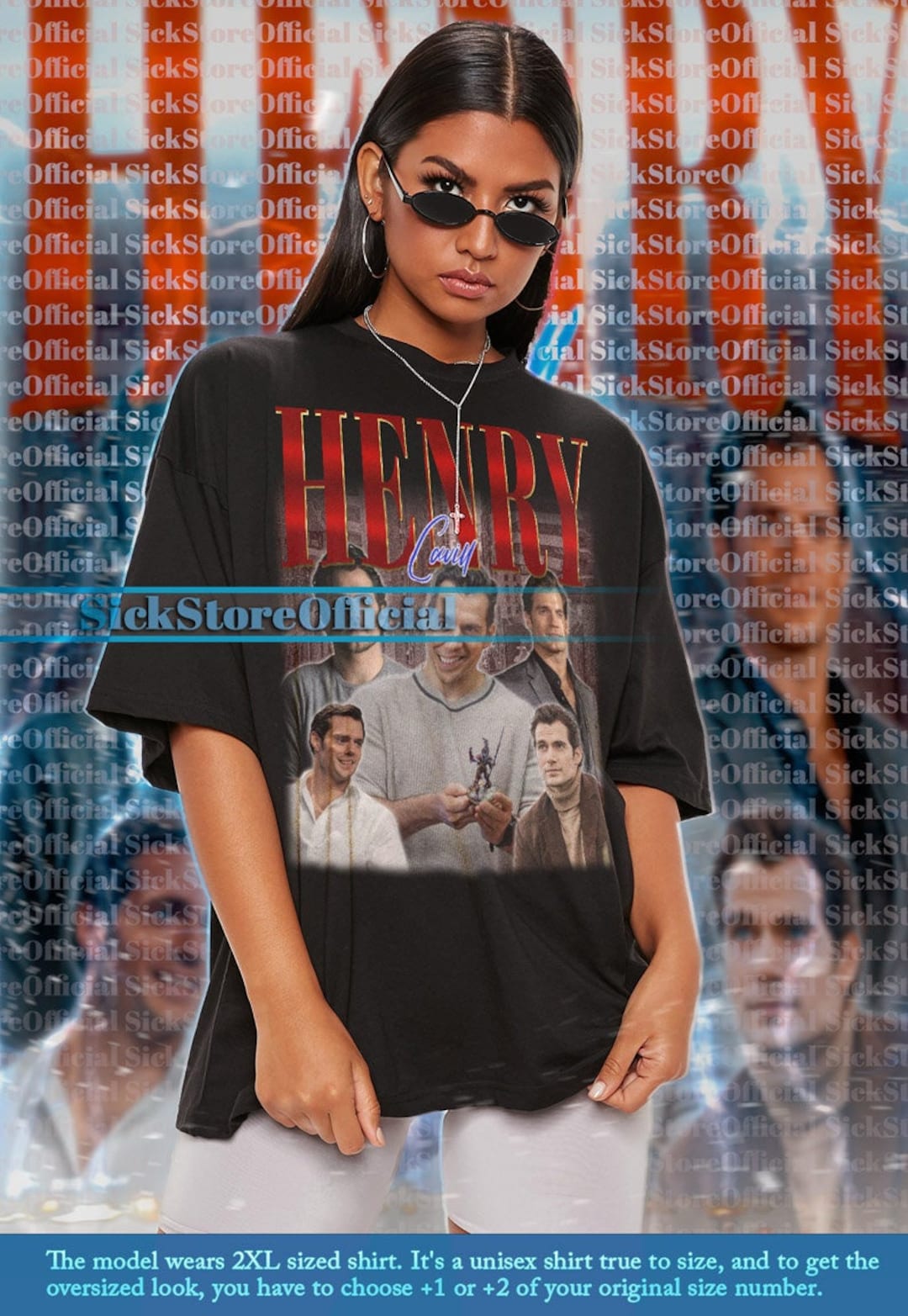 HENRY CAVILL Shirt, Henry Cavill Homage Tshirt, Henry Cavill Fan Tees ...