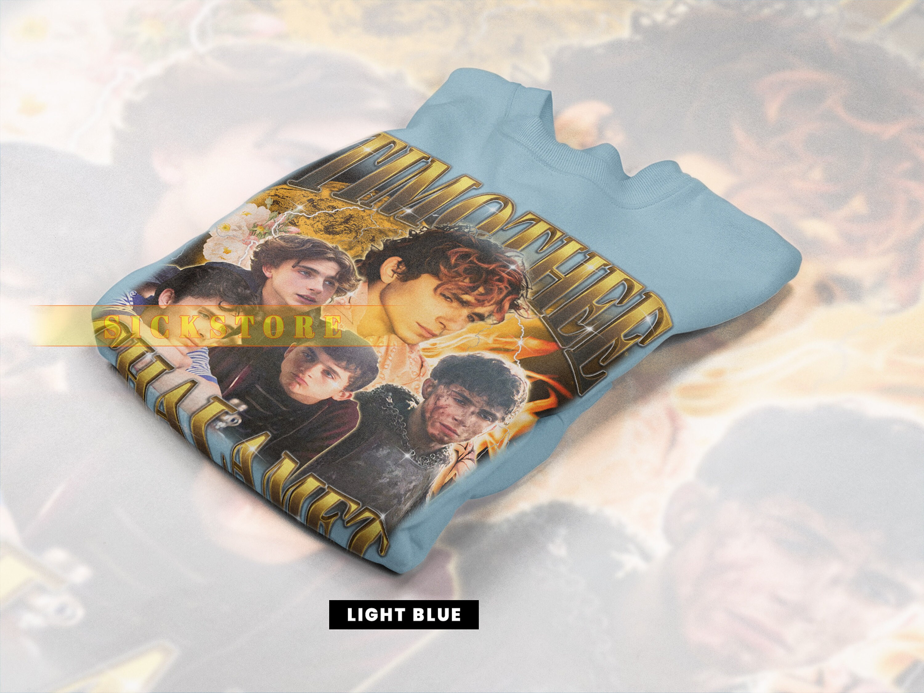 TIMOTHEE CHALAMET Vintage Sweatshirt Timothee Chalamet Retro - Etsy