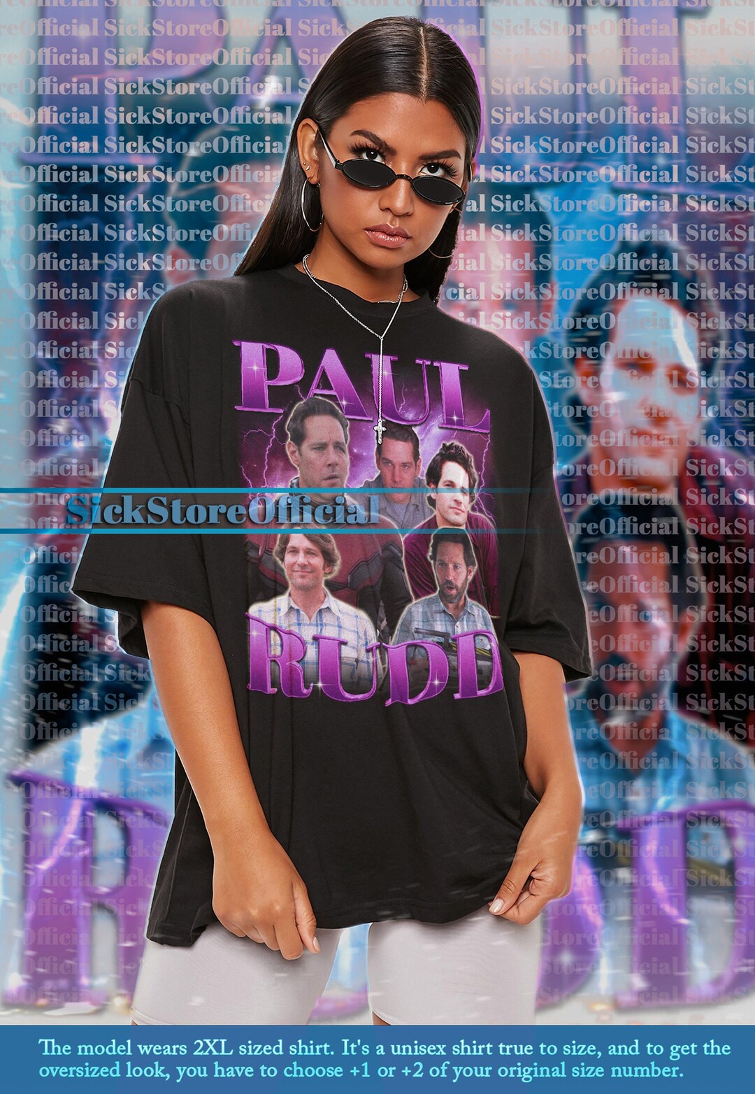 PAUL RUDD American Actor Vintage Shirt, Paul Rudd Homage Tshirt, Paul ...