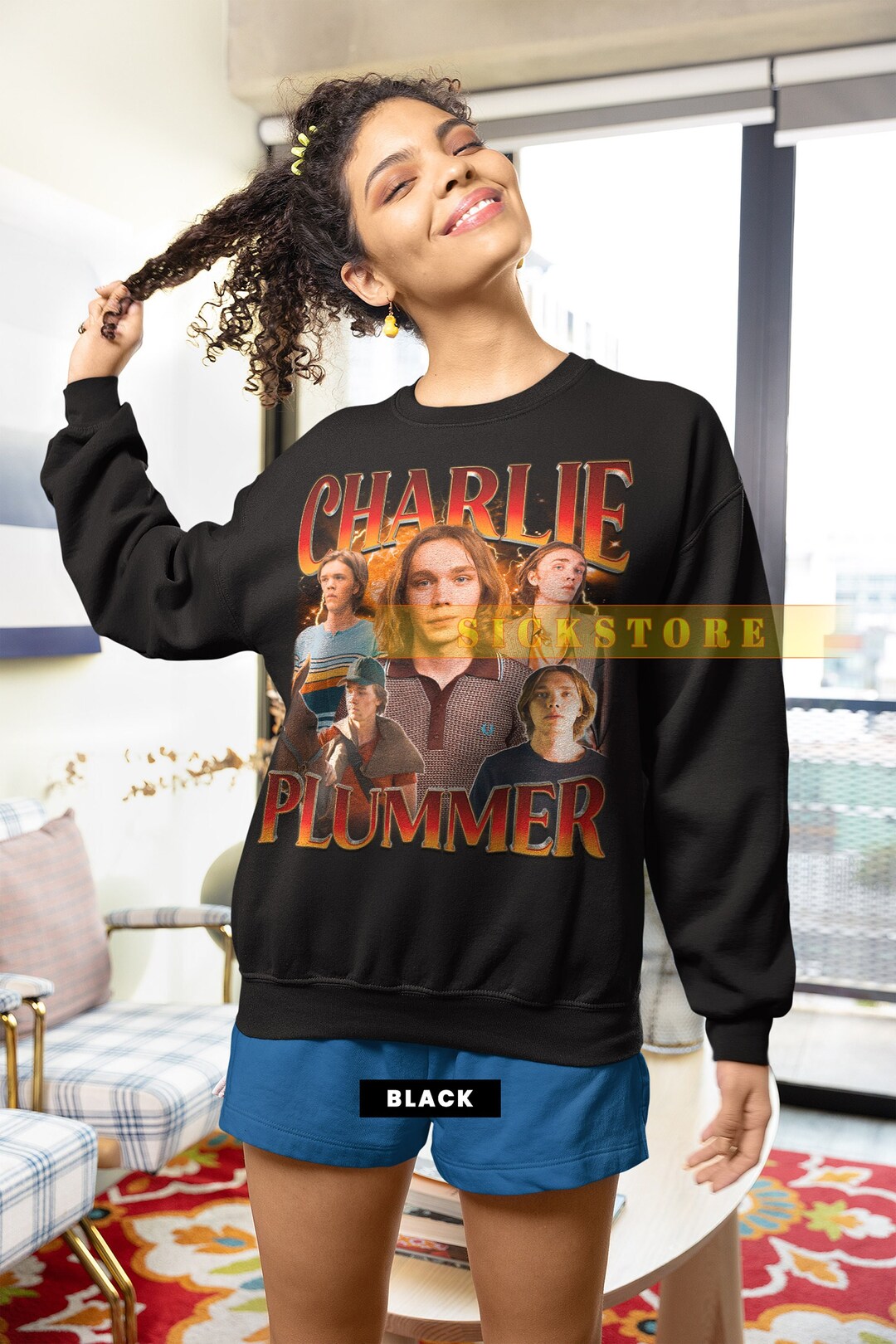 CHARLIE PLUMMER Vintage Sweatshirt, Charlie Plummer Homage Sweater ...