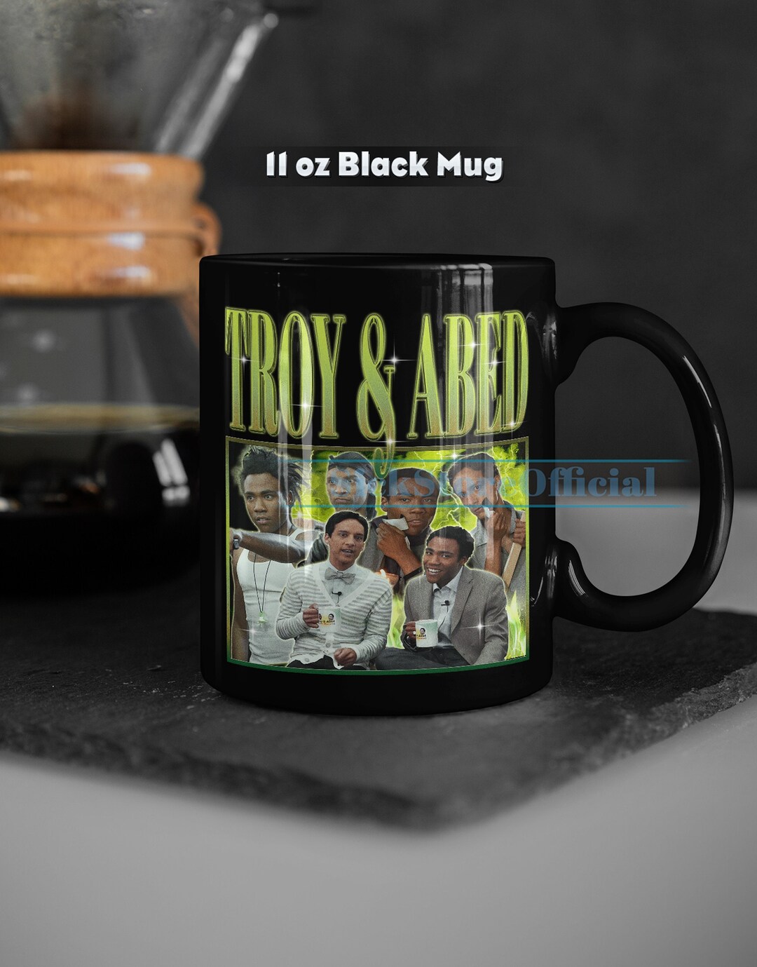 TROY AND ABED Mug, Troy Barnes Funny Mug, Troy and Abed in the Morning ...