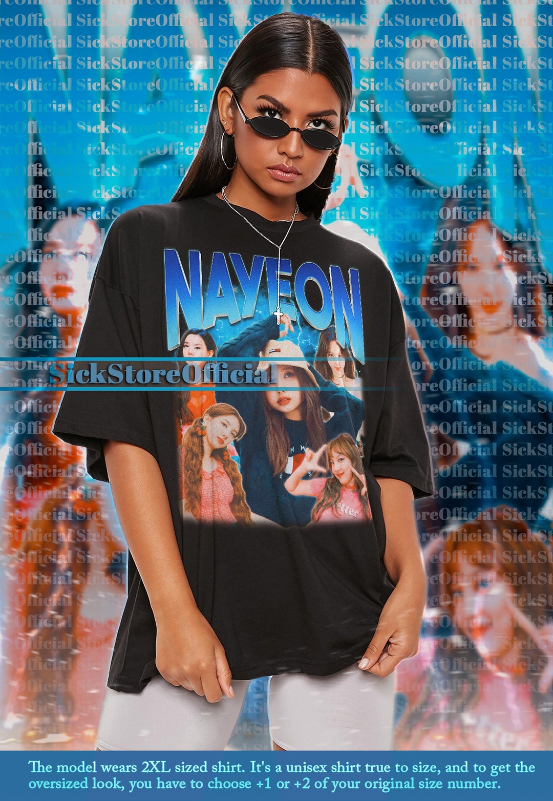 NAYEON TWICE Group Girl Band Shirt, Nayeon Twice Vintage Tshirt, Twice ...