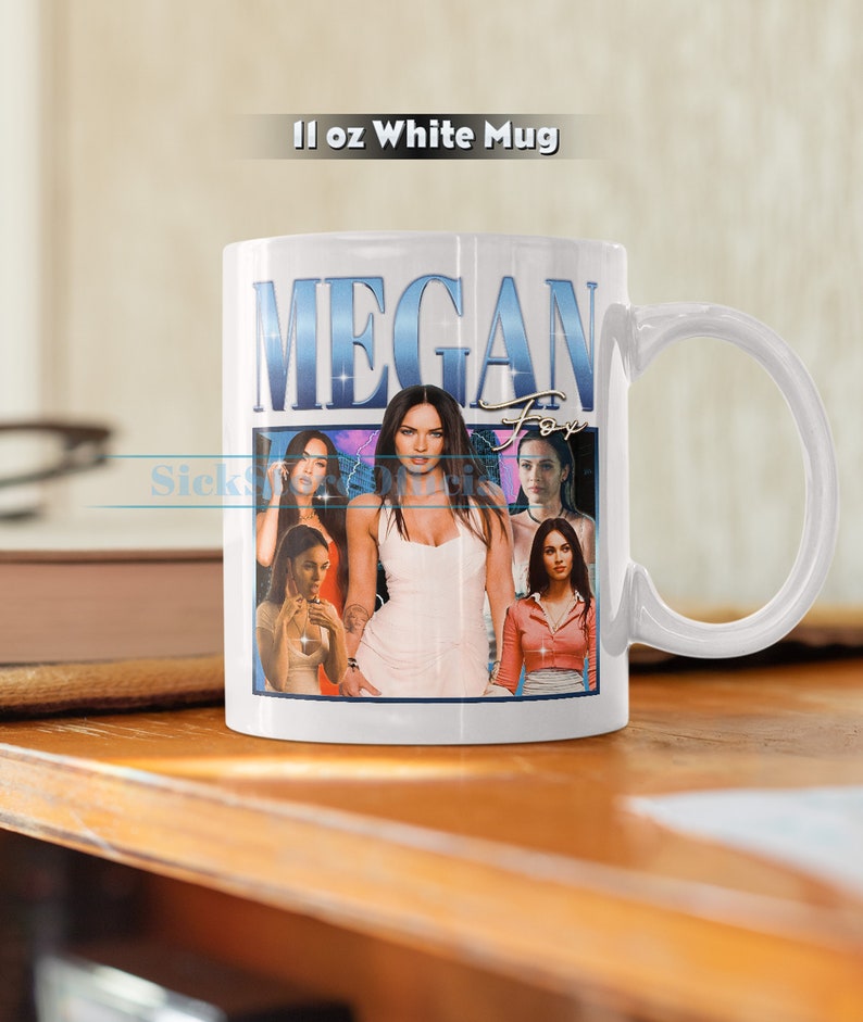 MEGAN FOX Coffee Mug, Megan Fox Tea Mug, Megan Fox Drinkware, Megan Fox ...