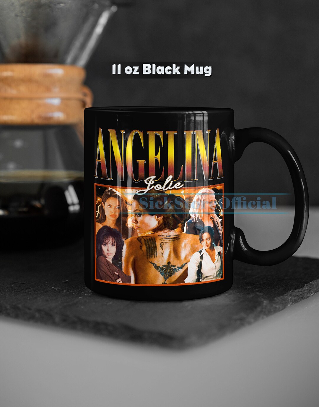 ANGELINA JOLIE Coffee Mug, Angelina Jolie Tea Mug, Angelina Jolie ...