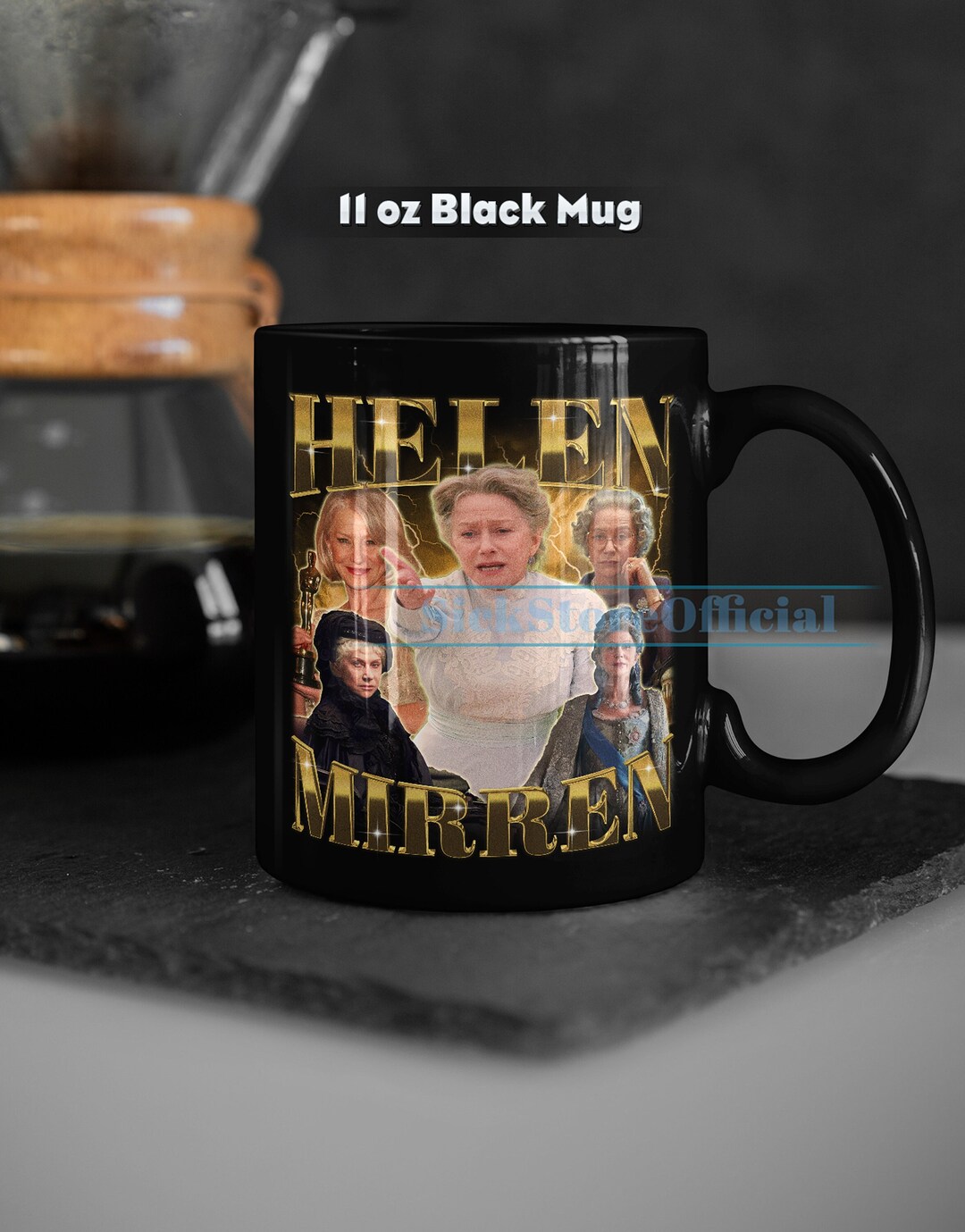 HELEN MIRREN Coffee Mug, Helen Mirren Tea Mug, Helen Mirren Drinkware ...