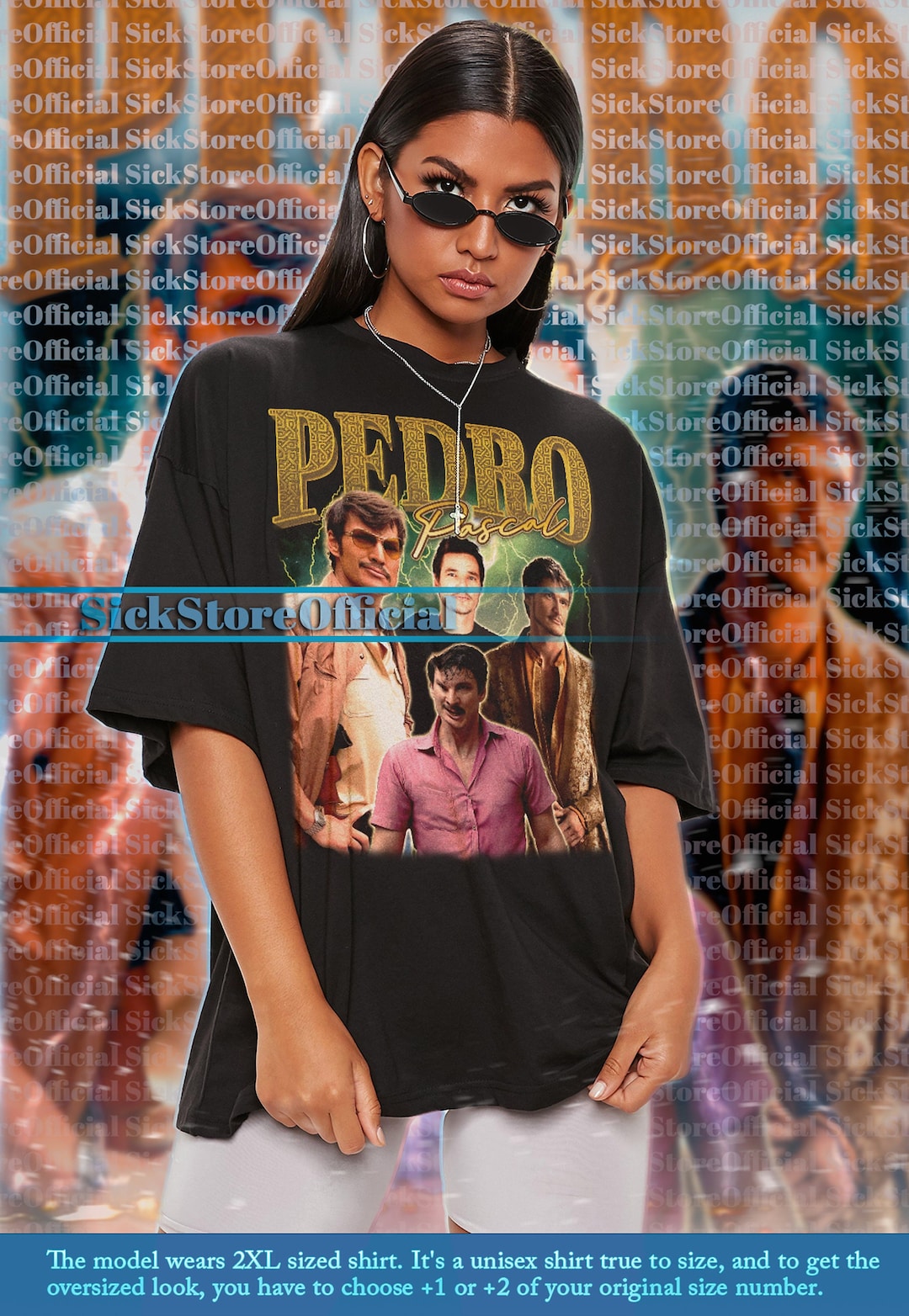 PEDRO PASCAL Shirt, Actor Pedro Pascal Homage Shirt, Pedro Pascal ...