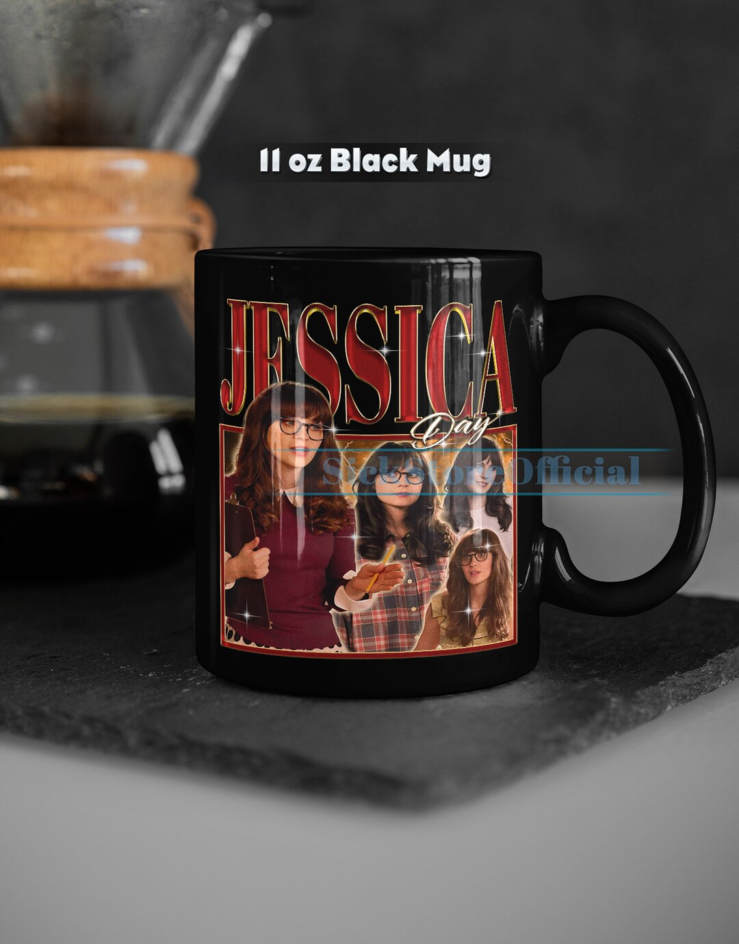 JESSICA DAY Coffee Mug, Jessica Day Tea Mug, Jessica Day Drinkware ...