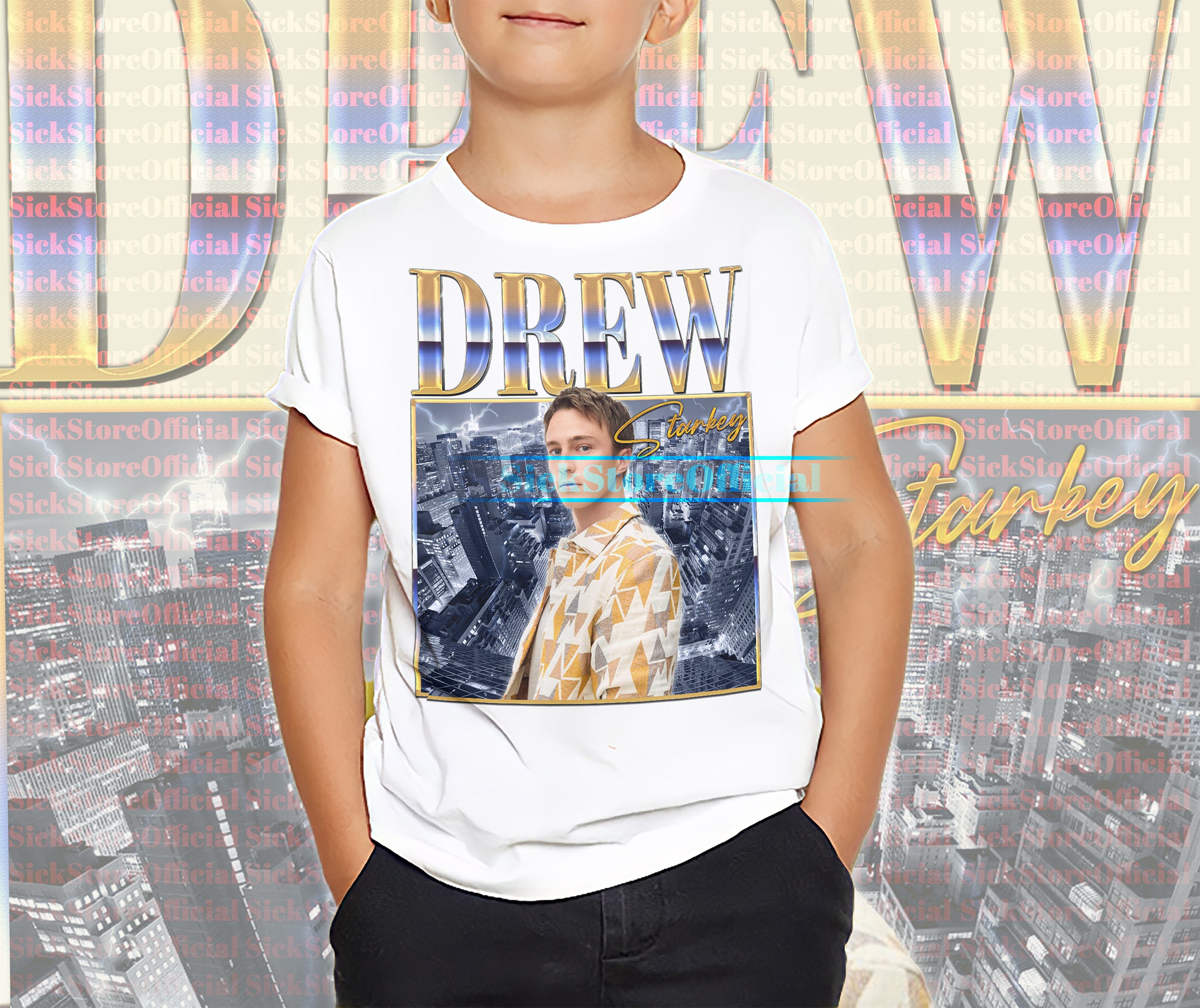 DREW STARKEY Vintage Shirt Drew Starkey Homage Tshirt Drew - Etsy