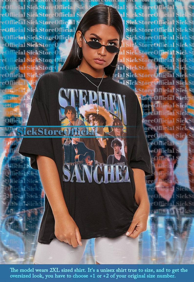STEPHEN SANCHEZ Vintage Shirt Stephen Sanchez Homage Tshirt - Etsy UK