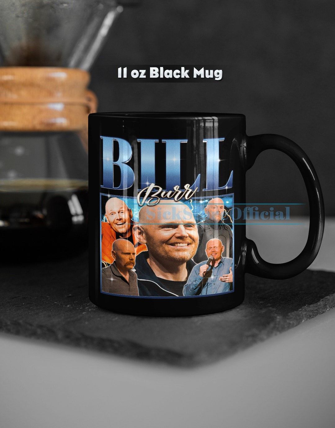 BILL BURR Coffee Mug, Bill Burr Tea Mug, Bill Burr Drinkware, Bill Burr ...