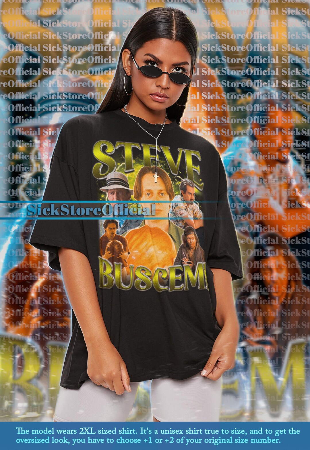 STEVE BUSCEMI Vintage Shirt, Steve Buscemi Homage Tshirt, Steve Buscemi ...