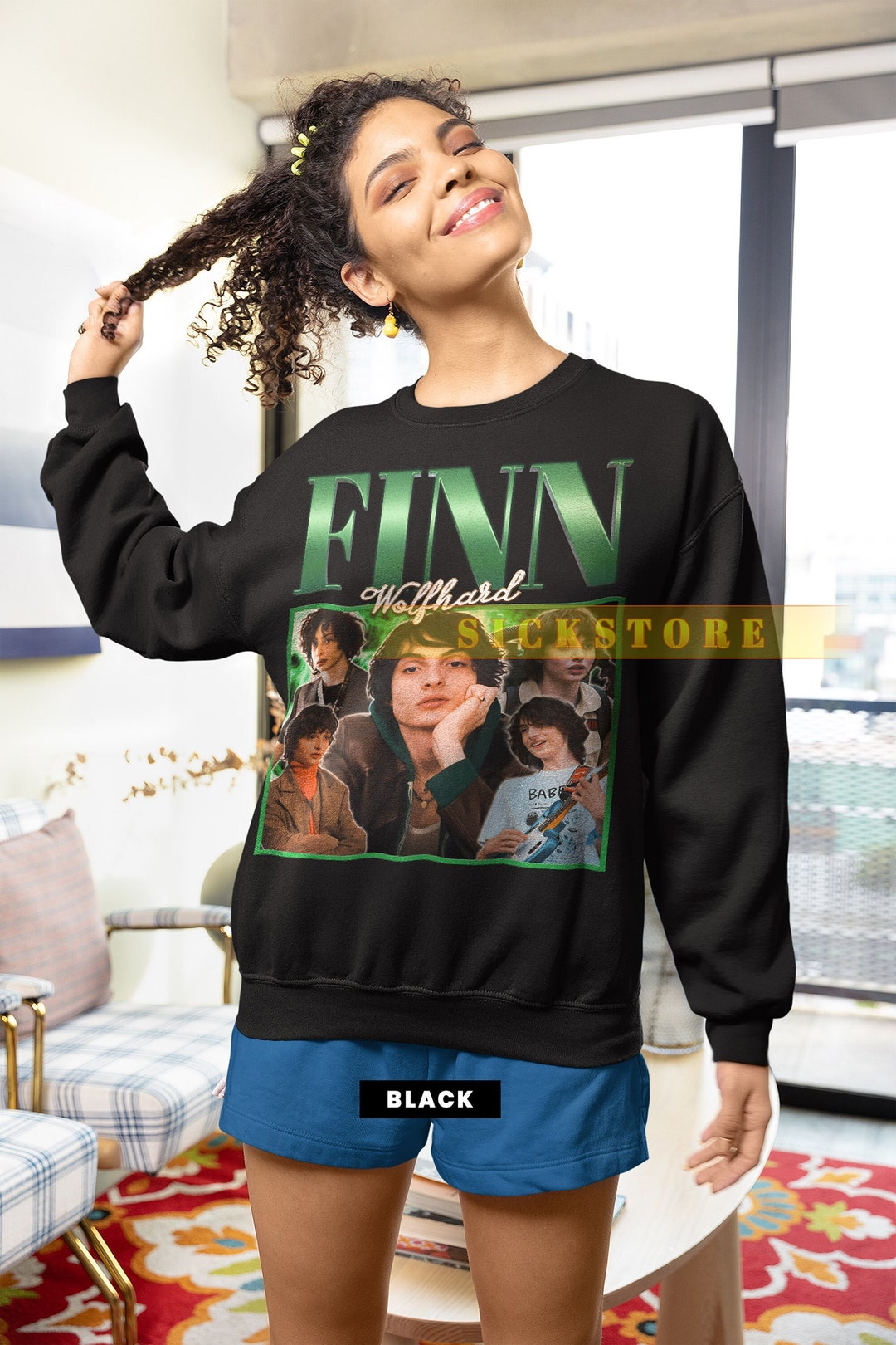 FINN WOLFHARD Vintage Sweatshirt, Finn Wolfhard Homage Sweater, Finn ...
