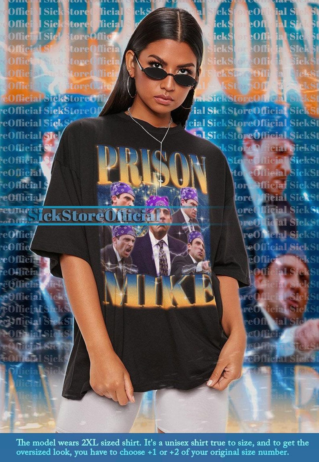 PRISON MIKE Vintage Tshirt, Prison Mike Homage Shirt, Prison Mike Fan ...