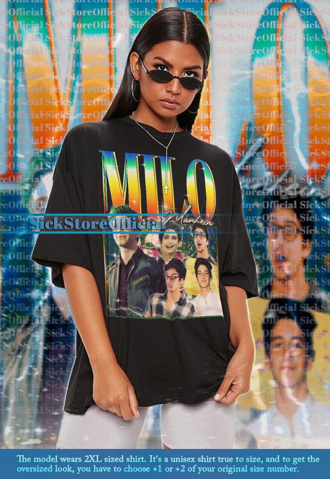MILO MANHEIM Vintage Shirt, Milo Manheim Homage Tshirt, Milo Manheim ...