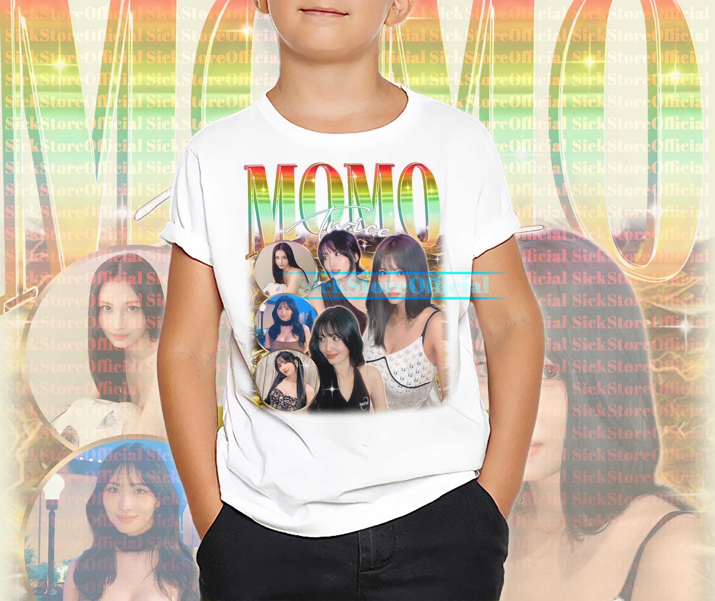 MOMO TWICE Group Girl Band Shirt, Momo Twice Vintage Shirt, Twice Girl ...