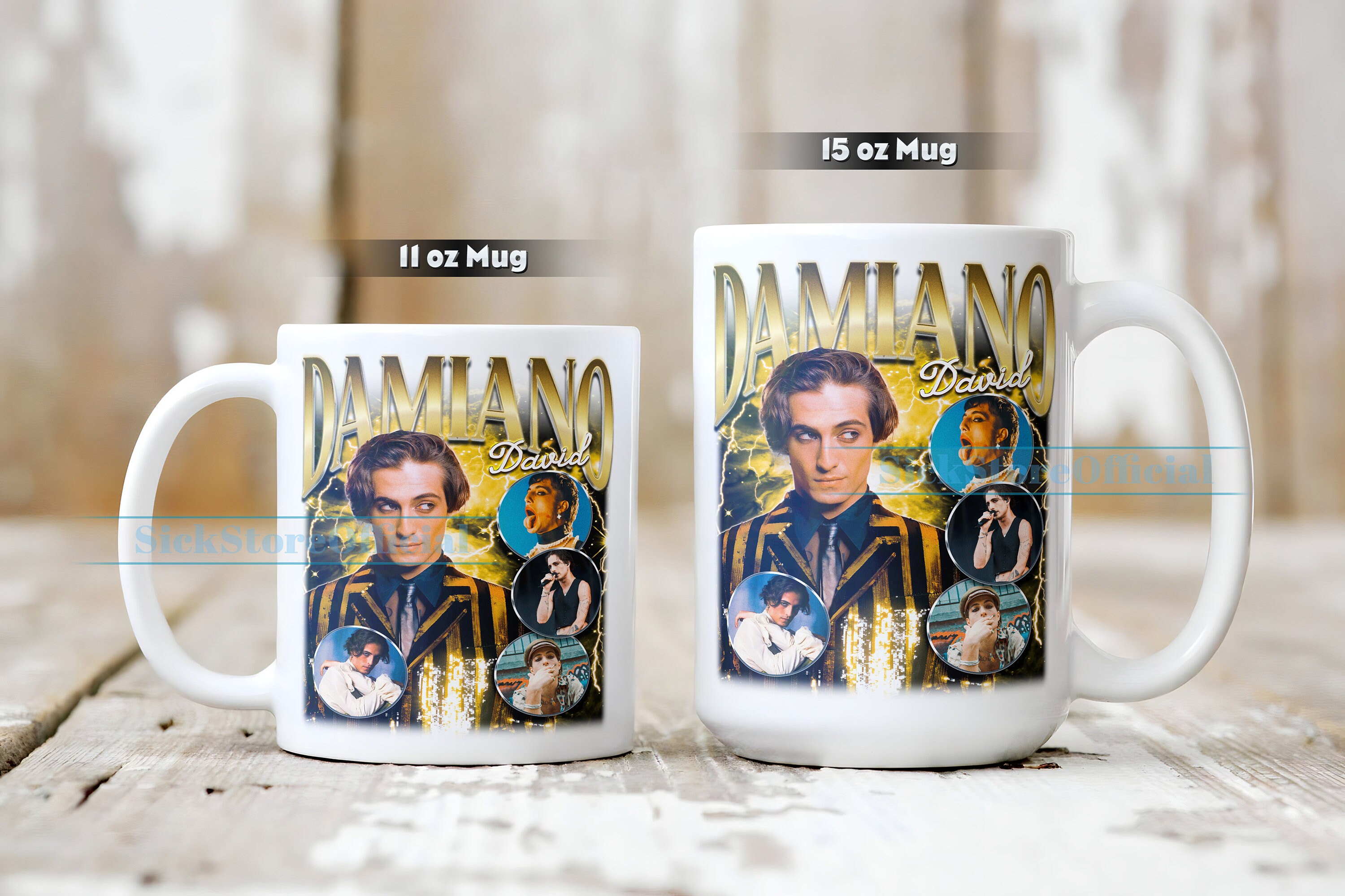 DAMIANO DAVID Coffee Mug Damiano David Tea Mug Damiano David - Etsy UK
