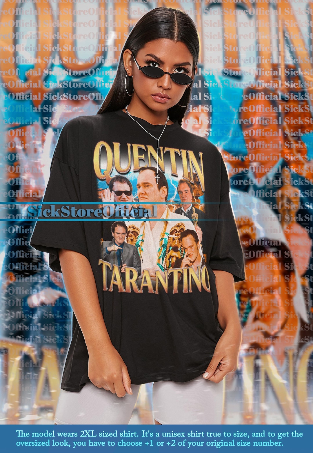 QUENTIN TARANTINO Vintage Shirt, Quentin Tarantino Homage Tshirt ...