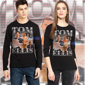 TOM ELLIS Vintage Shirt, Tom Ellis Homage Tshirt, Tom Ellis Fan Tees ...