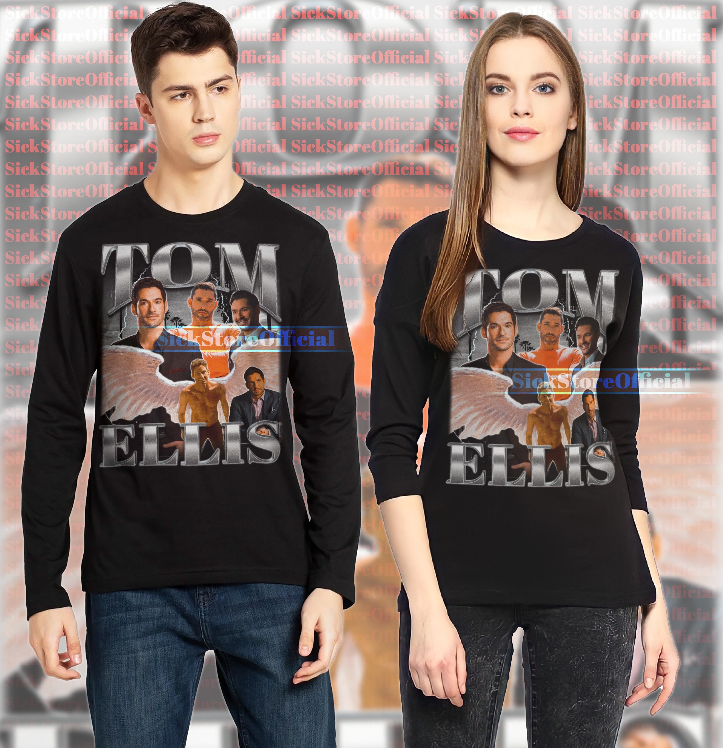 TOM ELLIS Vintage Shirt Tom Ellis Homage Tshirt Tom Ellis - Etsy