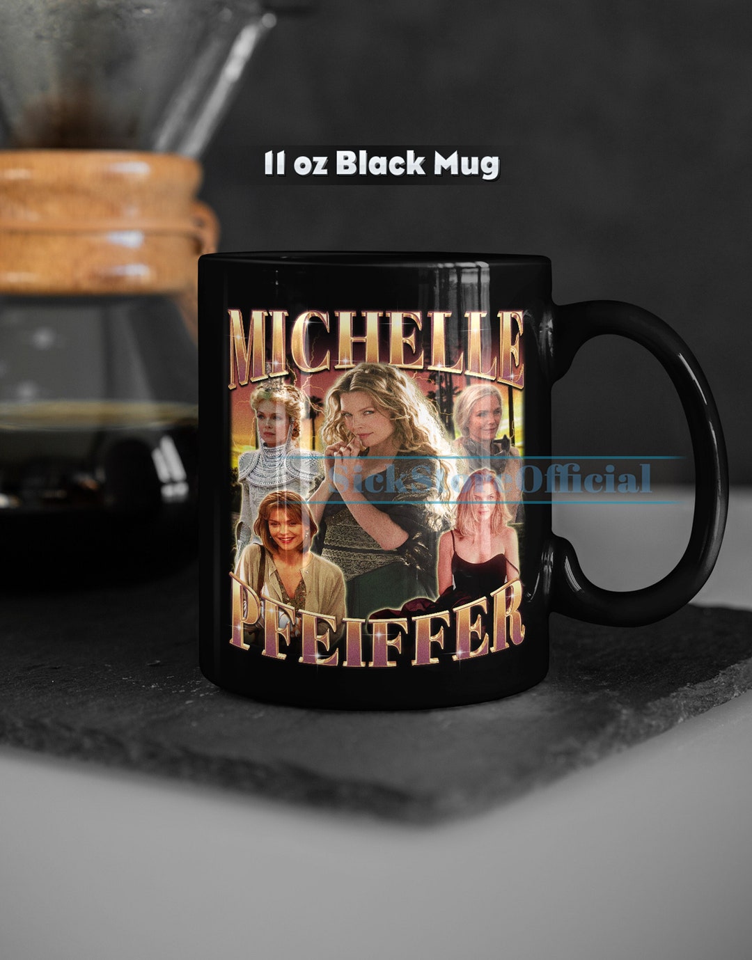 MICHELLE PFEIFFER Coffee Mug, Michelle Pfeiffer Tea Mug, Michelle ...