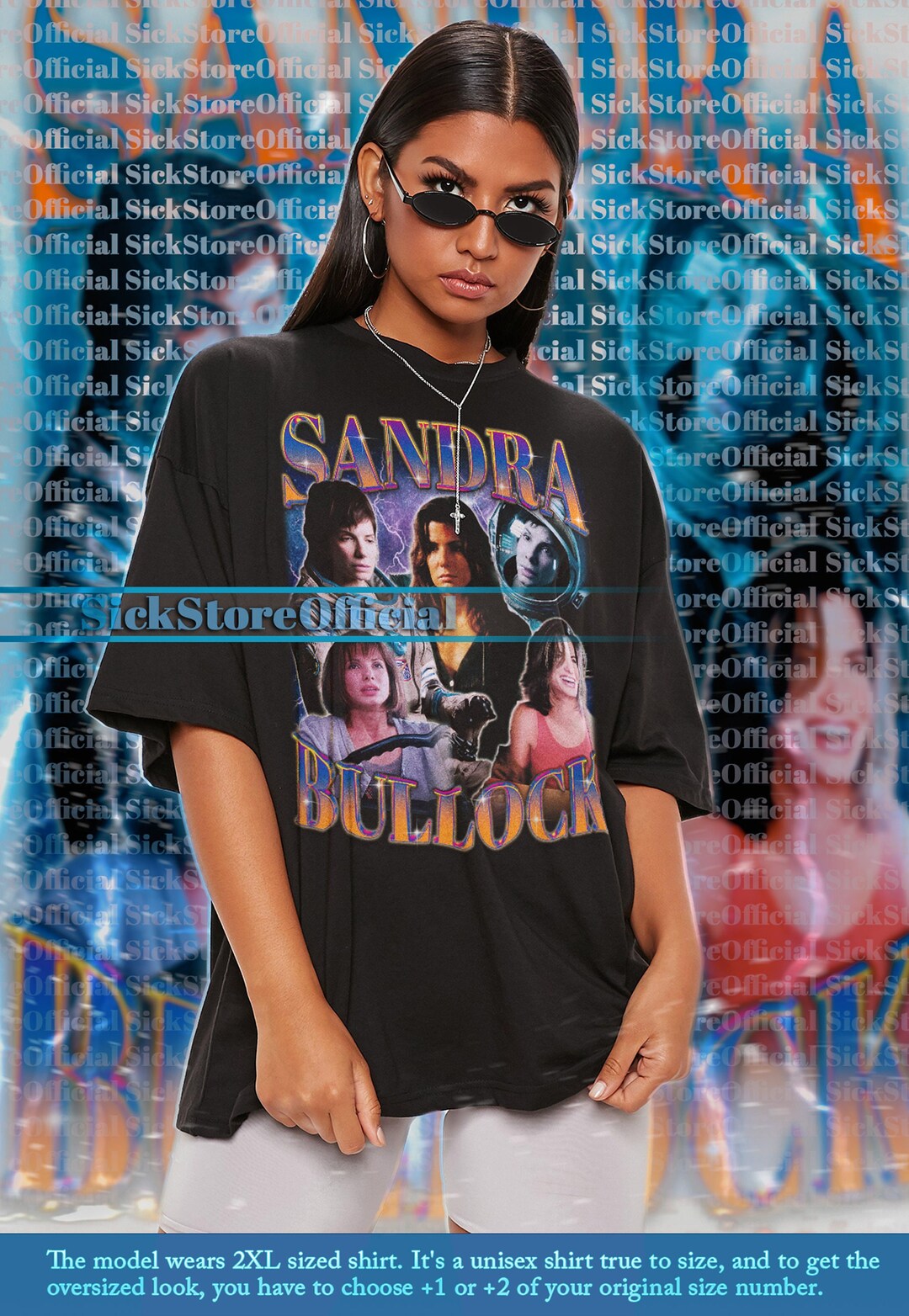 SANDRA BULLOCK Vintage Shirt, Sandra Bullock Homage Tshirt, Sandra ...