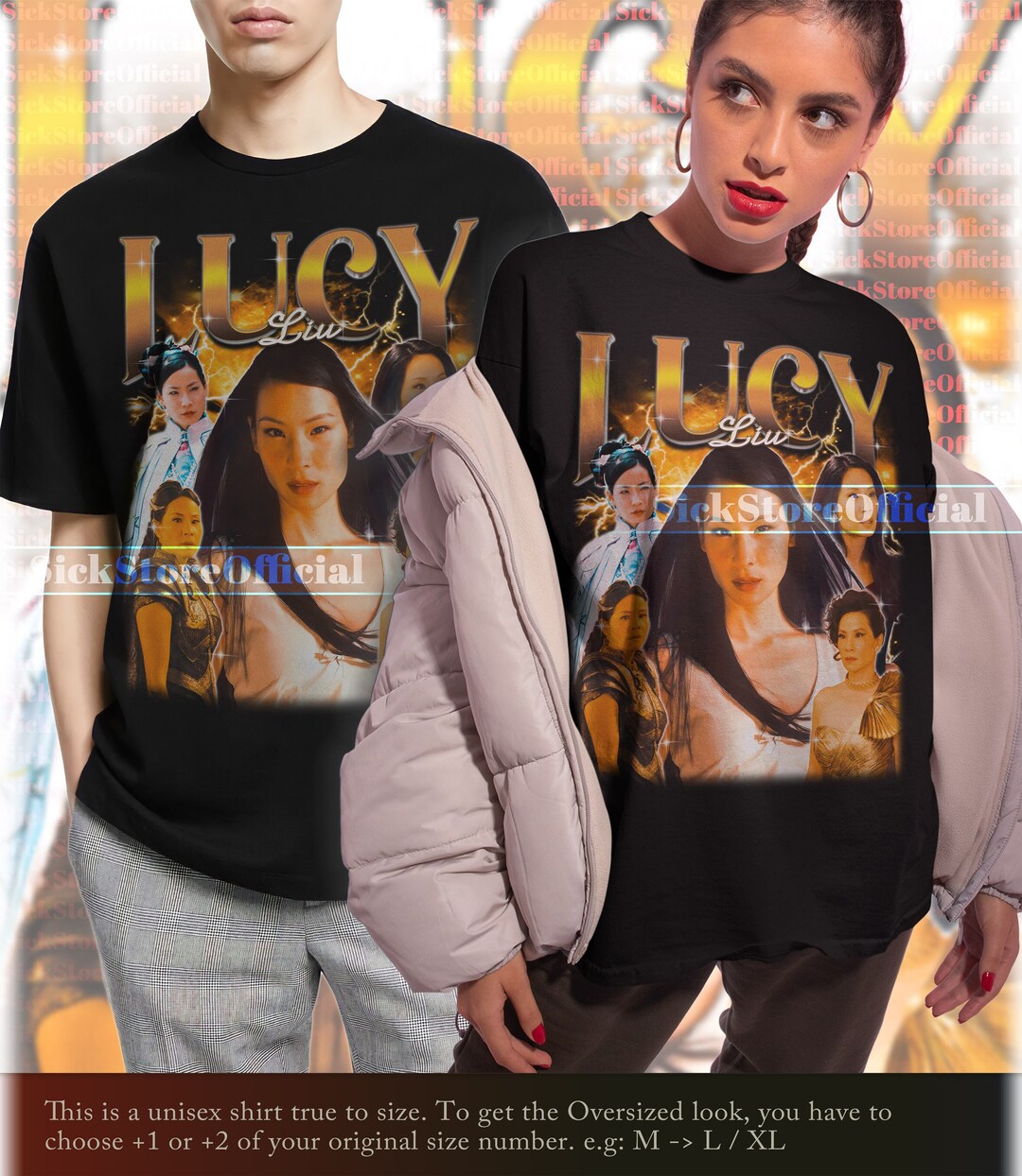 LUCY LIU Vintage Shirt Lucy Liu Homage Tshirt Lucy Liu Fan - Etsy