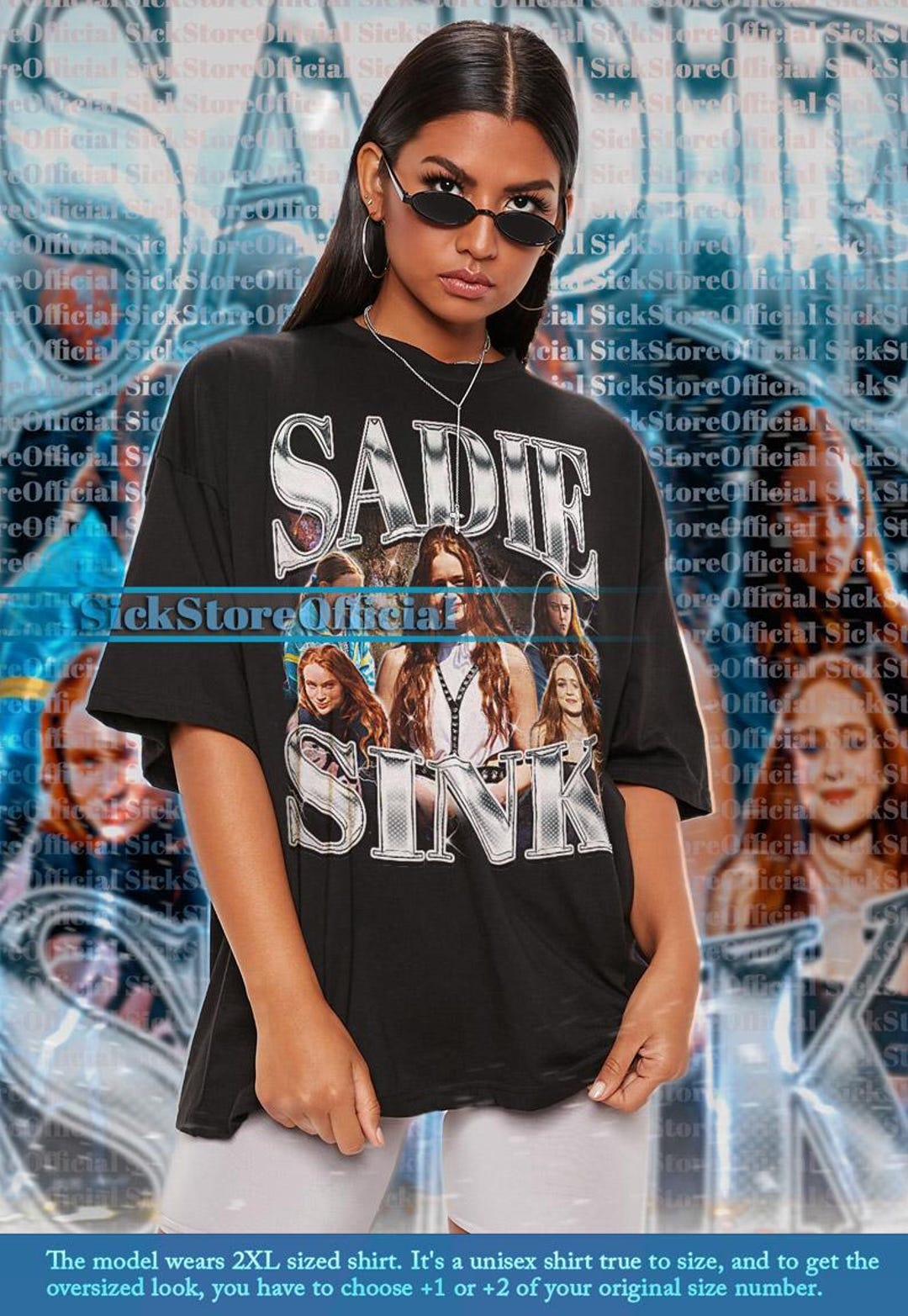 SADIE SINK Shirt, Sadie Sink Tshirt, Sadie Sink Fan Tees, Sadie Sink ...