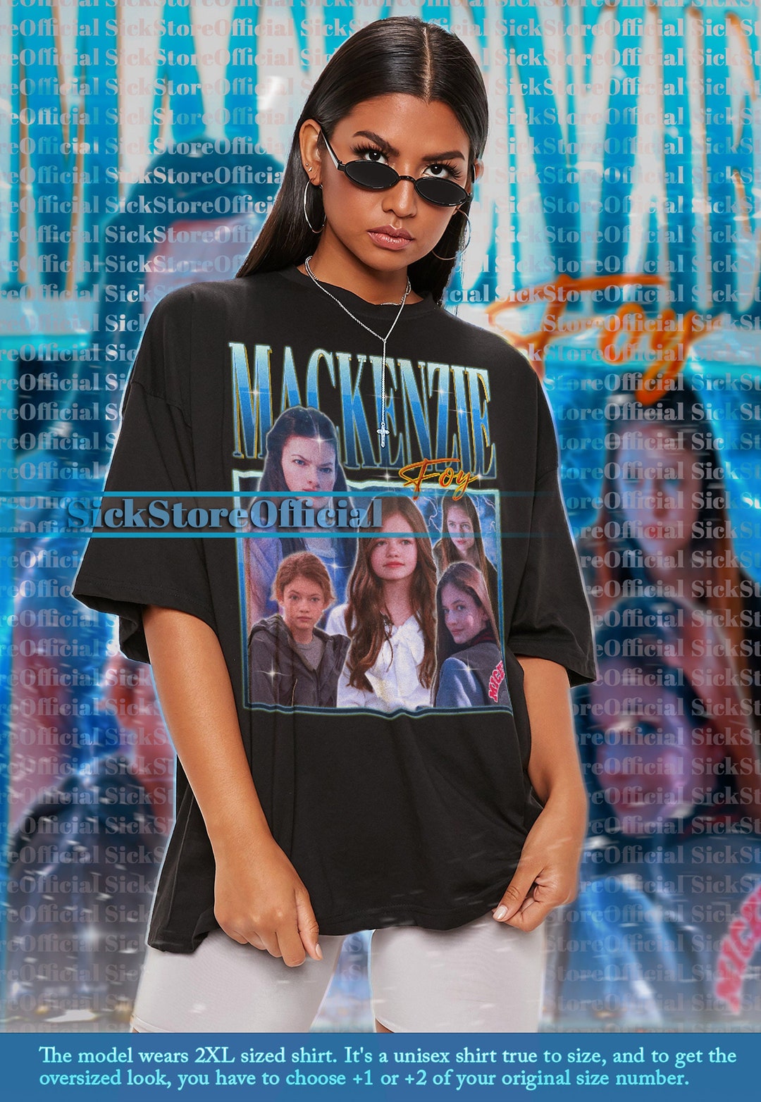 MACKENZIE FOY Vintage Shirt, Mackenzie Foy Homage Tshirt, Mackenzie Foy ...