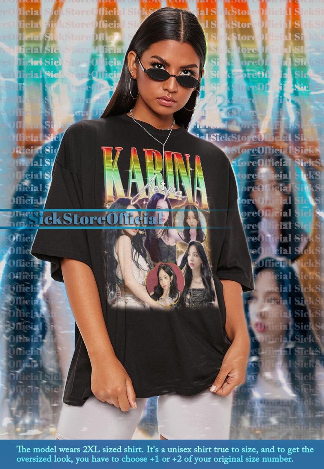 KARINA AESPA Vintage Shirt, Karina Aespa Homage Tshirt, Karina Aespa ...