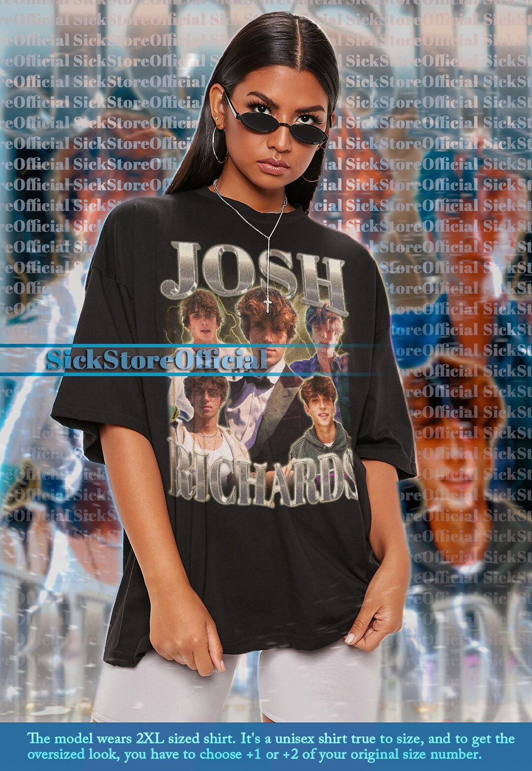 JOSH RICHARDS Vintage Shirt, Josh Richards Homage Tshirt, Josh Richards ...