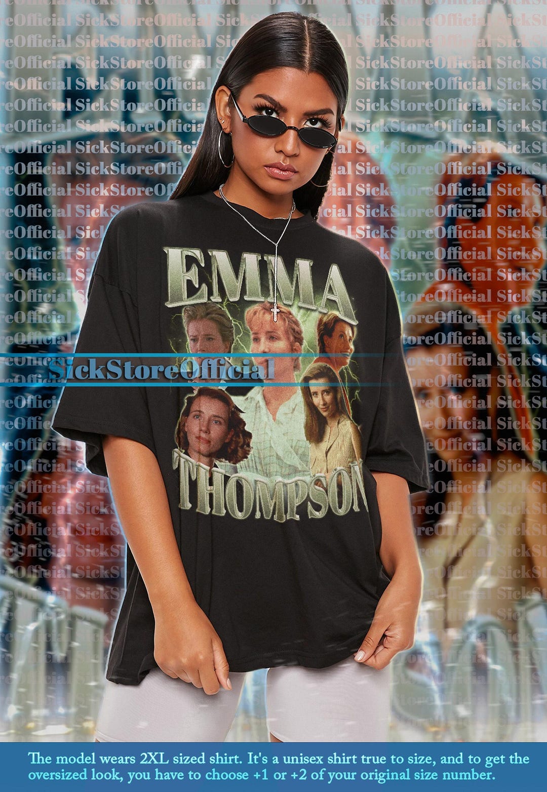 EMMA THOMPSON Vintage Shirt, Emma Thompson Homage Tshirt, Emma Thompson ...