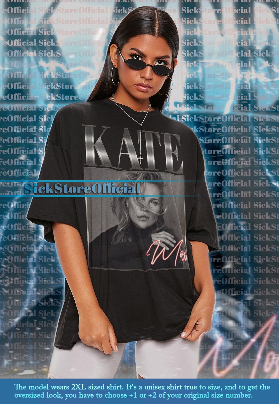 KATE MOSS Vintage Shirt, Kate Moss Homage Tshirt, Kate Moss Fan Tees ...