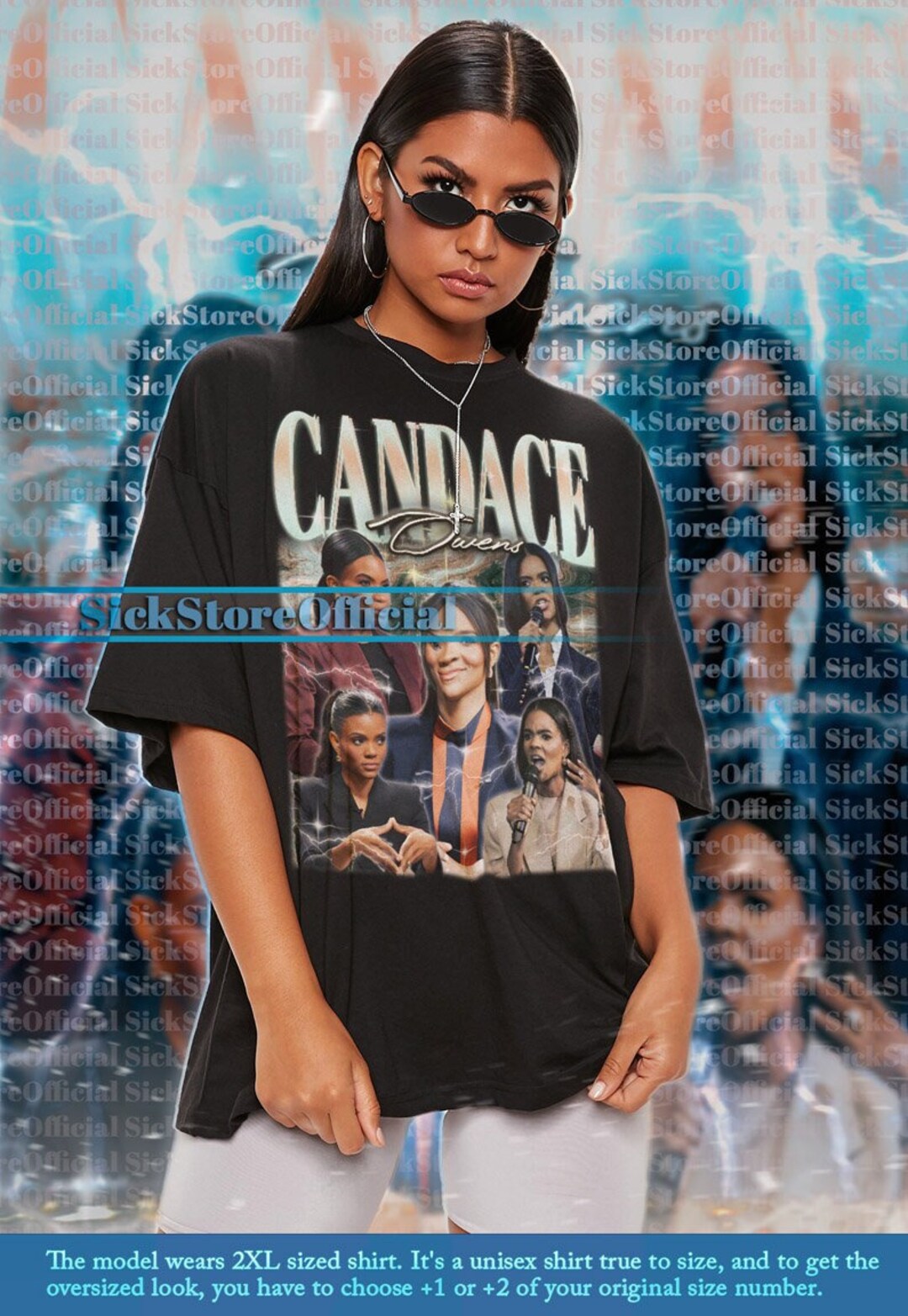 CANDACE OWENS Vintage Shirt, Candace Owens Homage Tshirt, Candace Owens ...