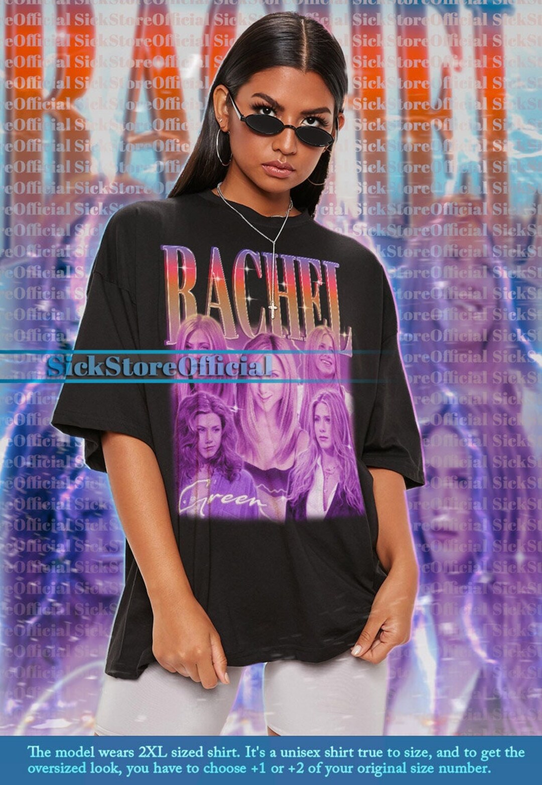 RACHEL GREEN Vintage Shirt, Rachel Green Homage Tshirt, Rachel Green ...