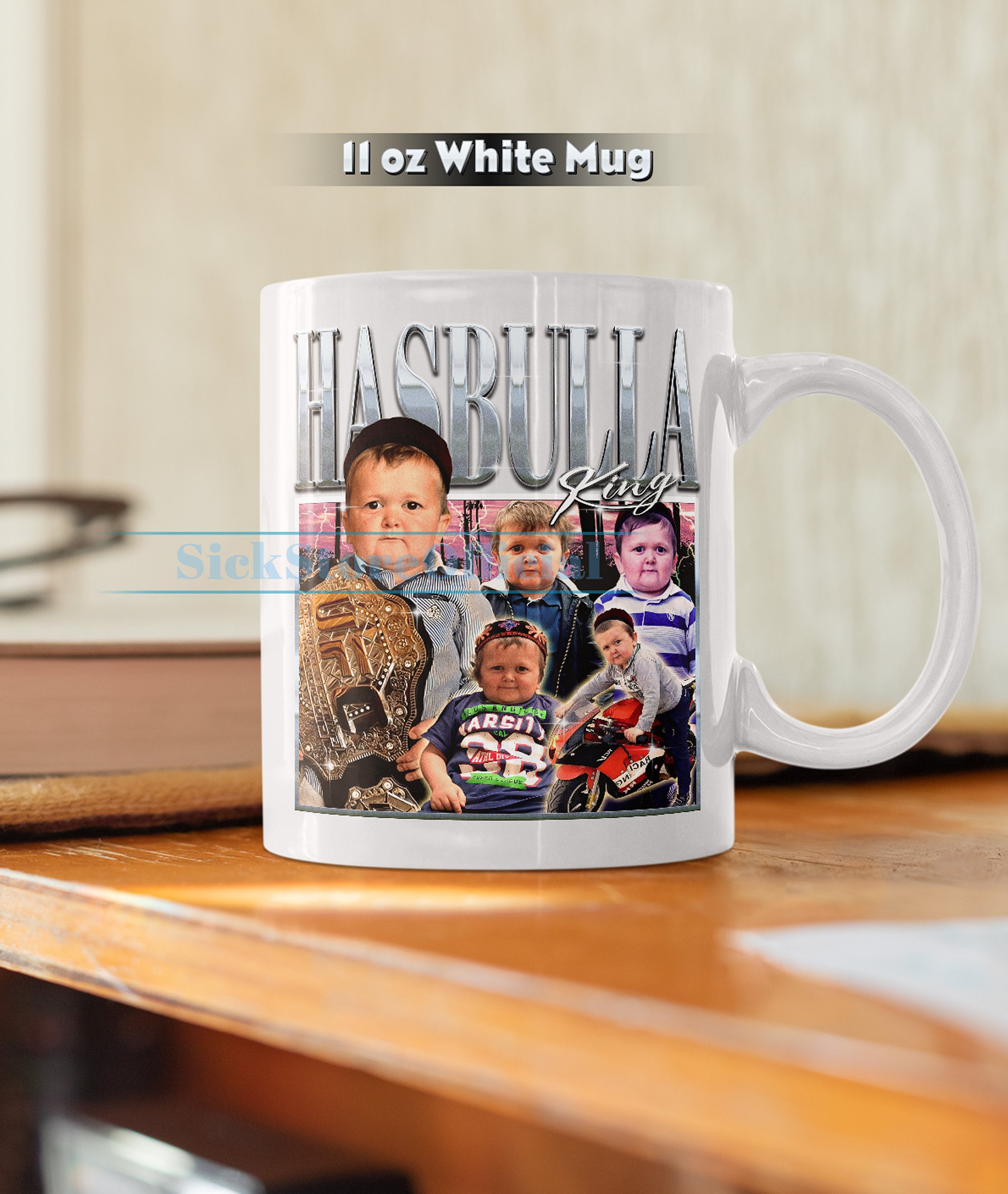 KING HASBULLA Magomedov Coffee Mug, Hasbulla Tea Mug, King Hasbulla ...