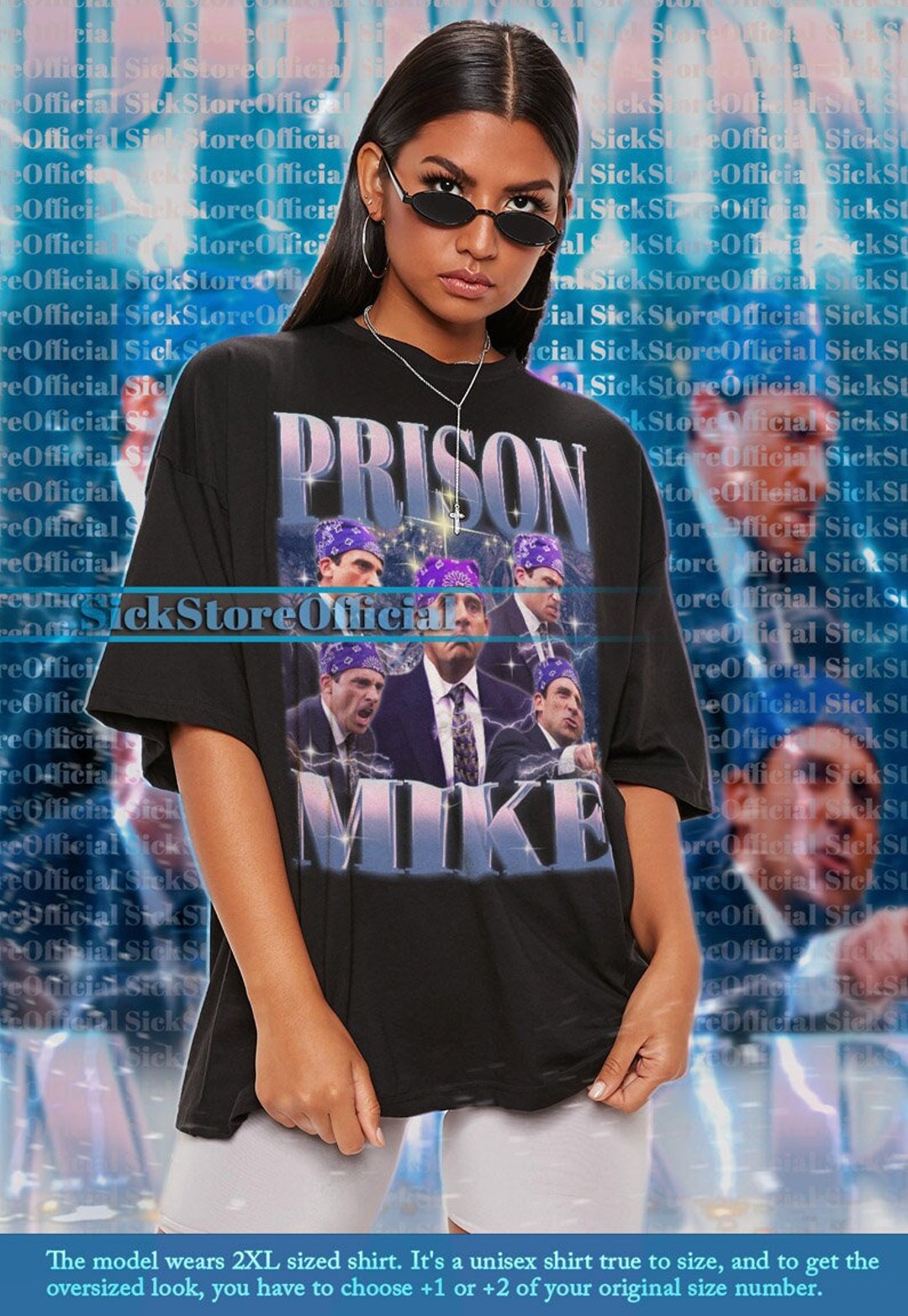 PRISON MIKE Vintage Tshirt, Prison Mike Homage Shirt, Prison Mike Fan ...
