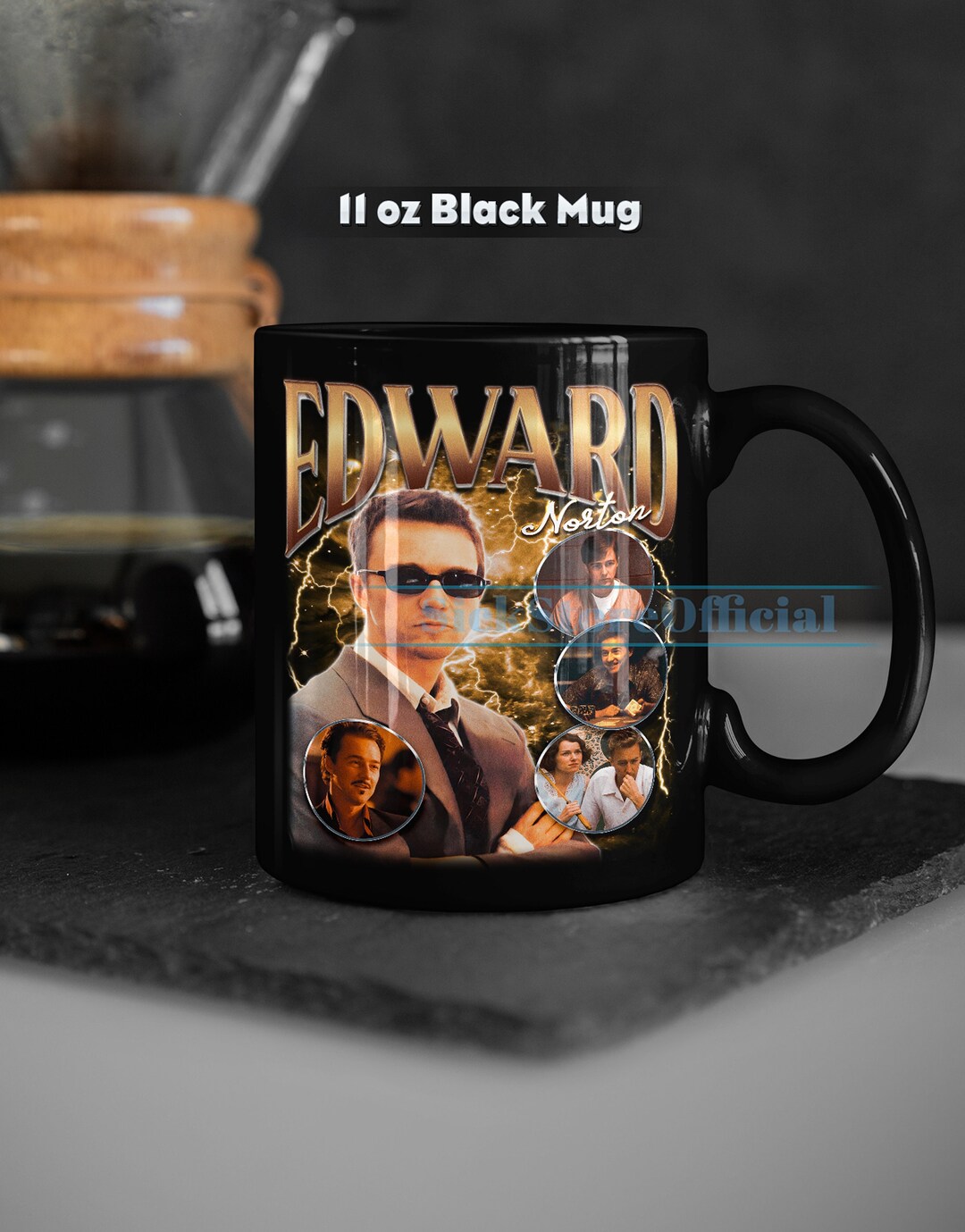 EDWARD NORTON Coffee Mug, Edward Norton Tea Mug, Edward Norton ...