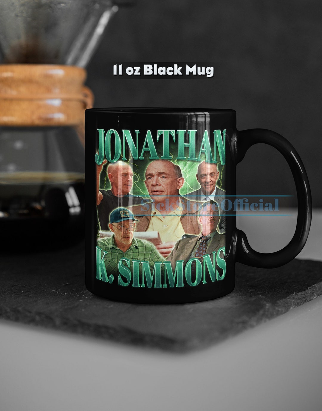 JK. SIMMONS Coffee Mug, JK Simmons Tea Mug, J.K. Simmons Drinkware, J.K ...