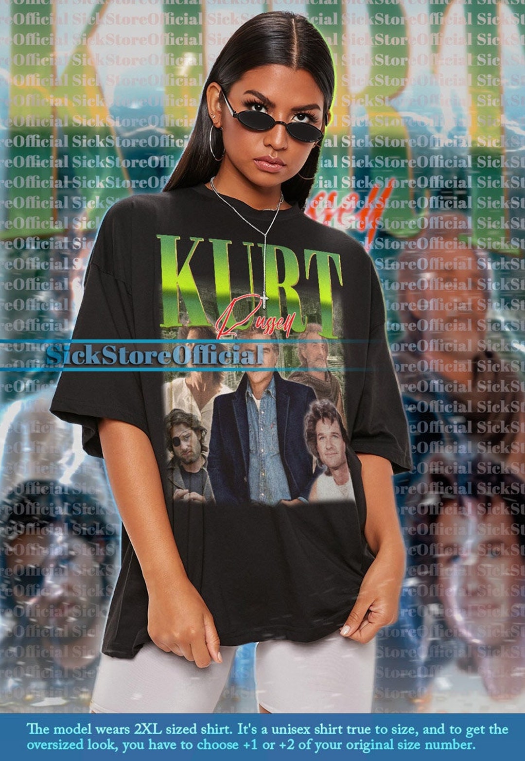 KURT RUSSELL Vintage Shirt, Kurt Russell Homage Tshirt, Kurt Russell ...