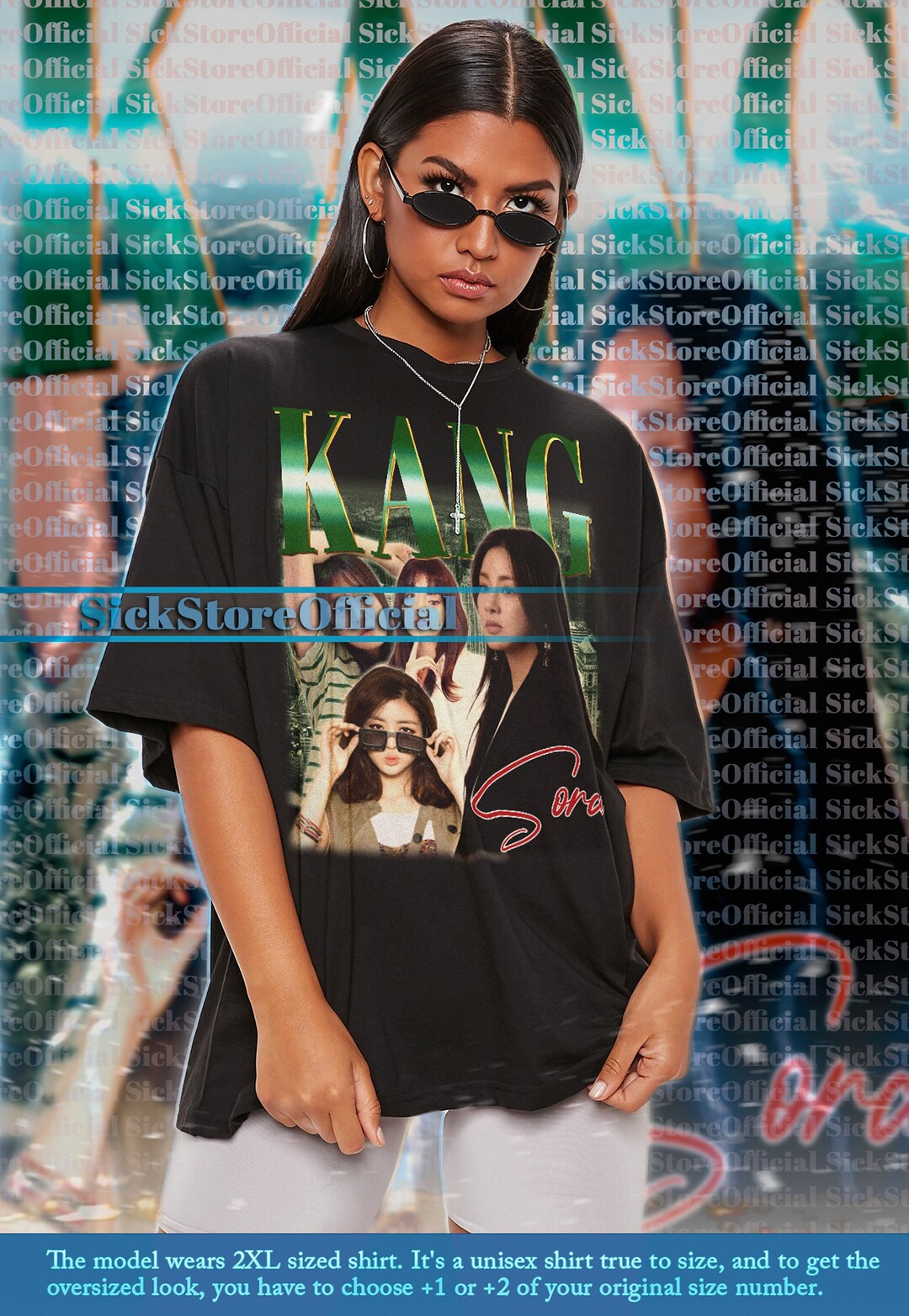 KANG SORA Vintage Shirt, Kang Sora Homage Tshirt, Kang Sora Fan Tees ...